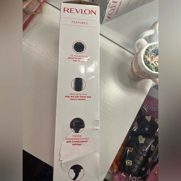 Revlon | Hair | Revlon One Step Root Booster Round Brush Dryer And Hair ...